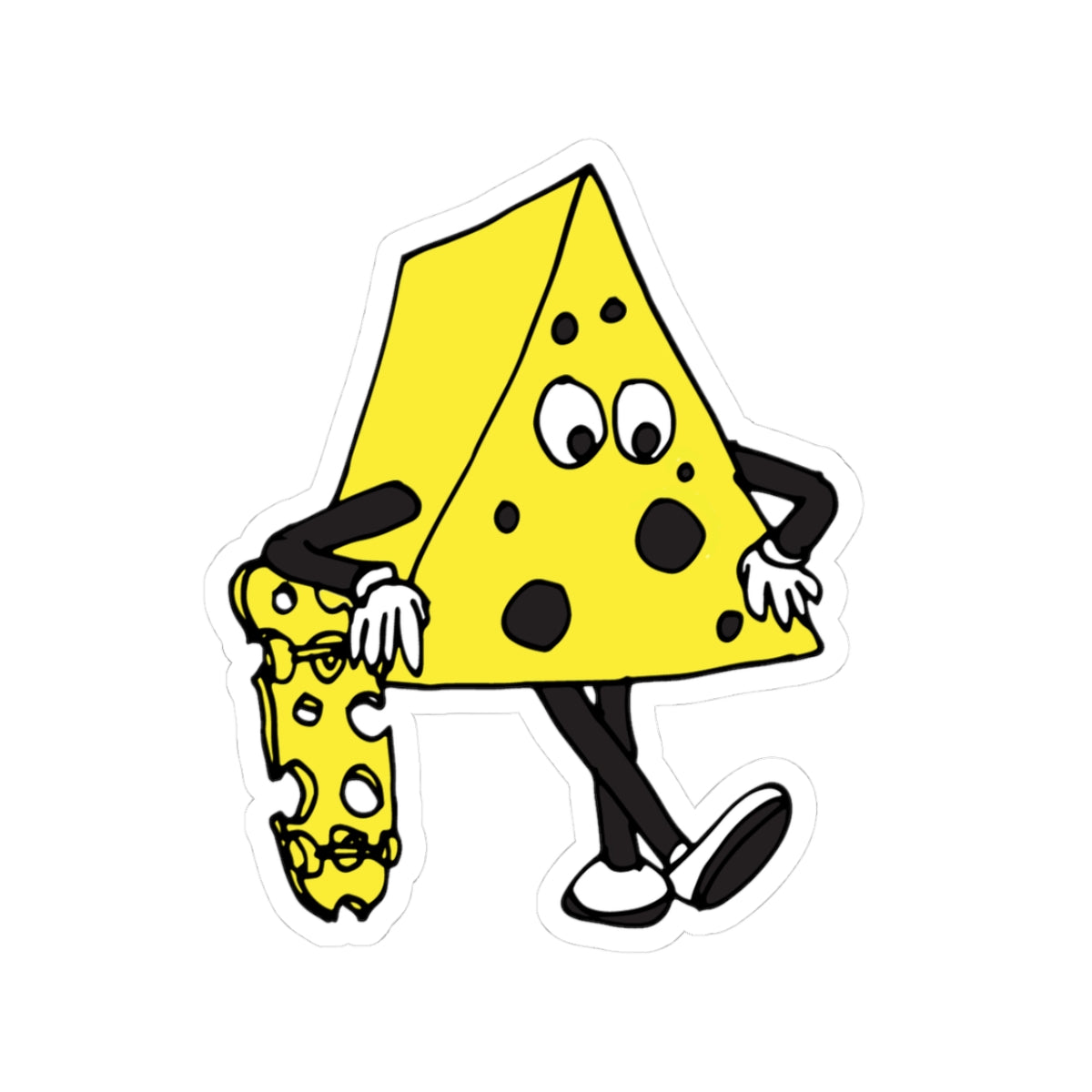 Skateboard Cheeseman sticker – CheeseParade